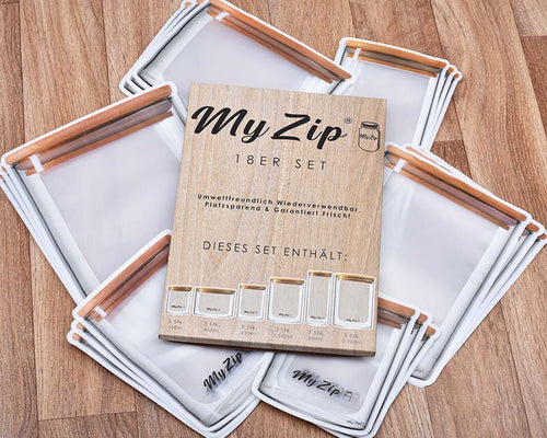 MyZip-Beutel | Hochwertige Lebensmittelbeutel für mehr Platz & Frische